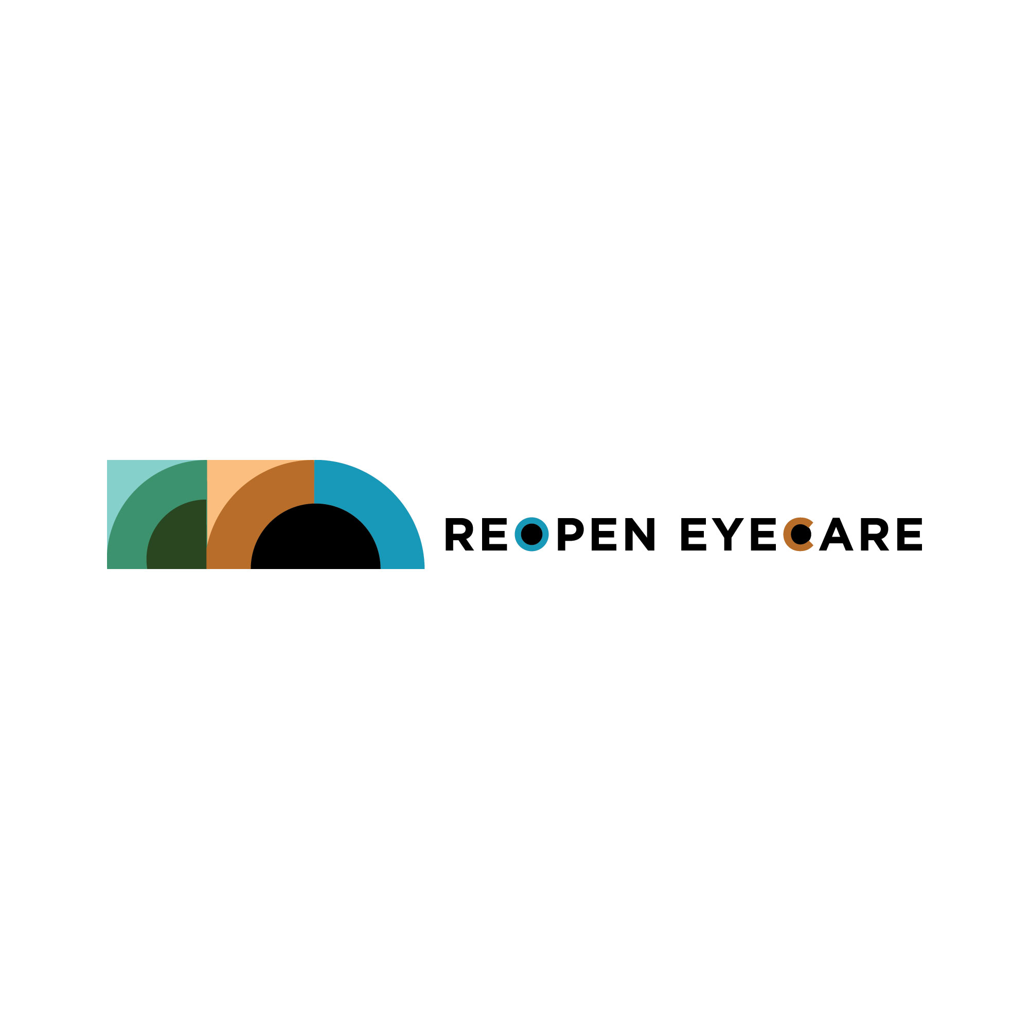Reopen Eyecare Logo Design – Liz Paton Design