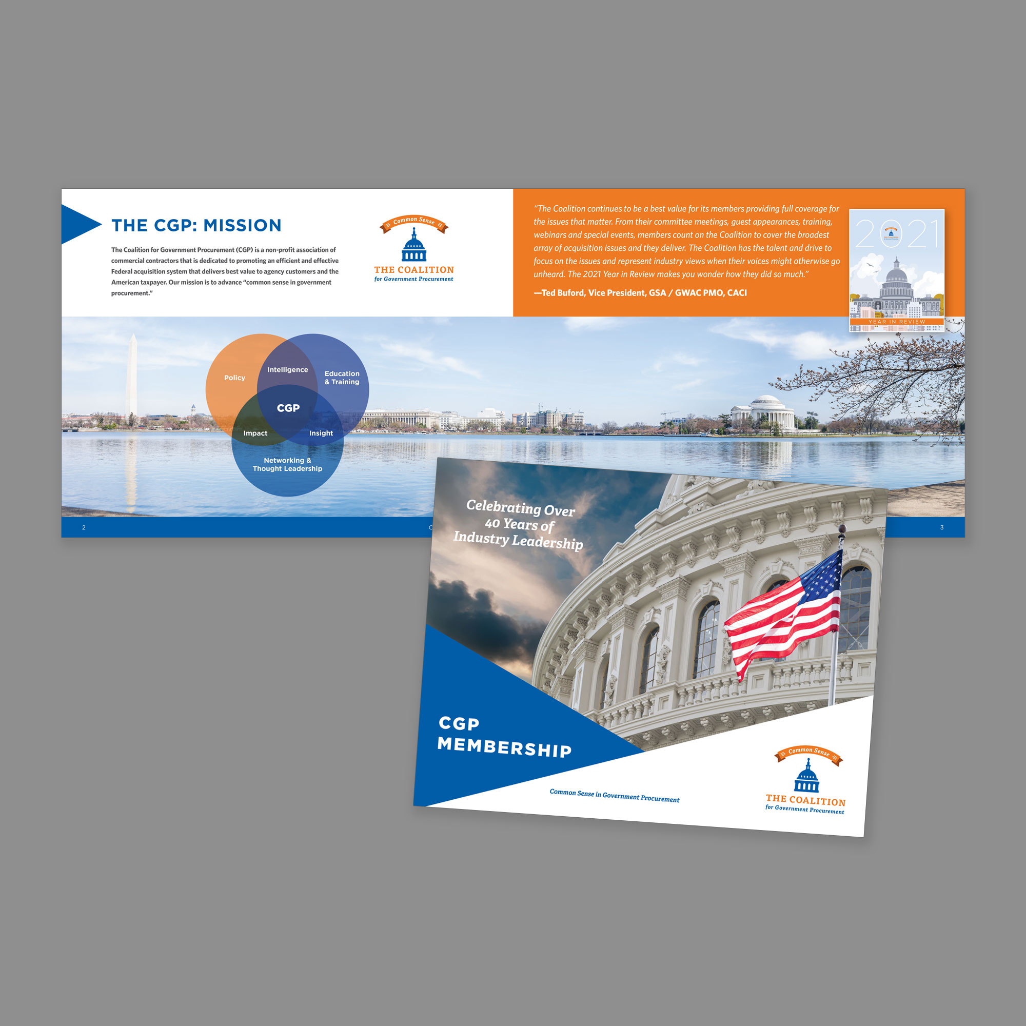 Membership Brochure for The Coalition for Government Procurement – Liz ...
